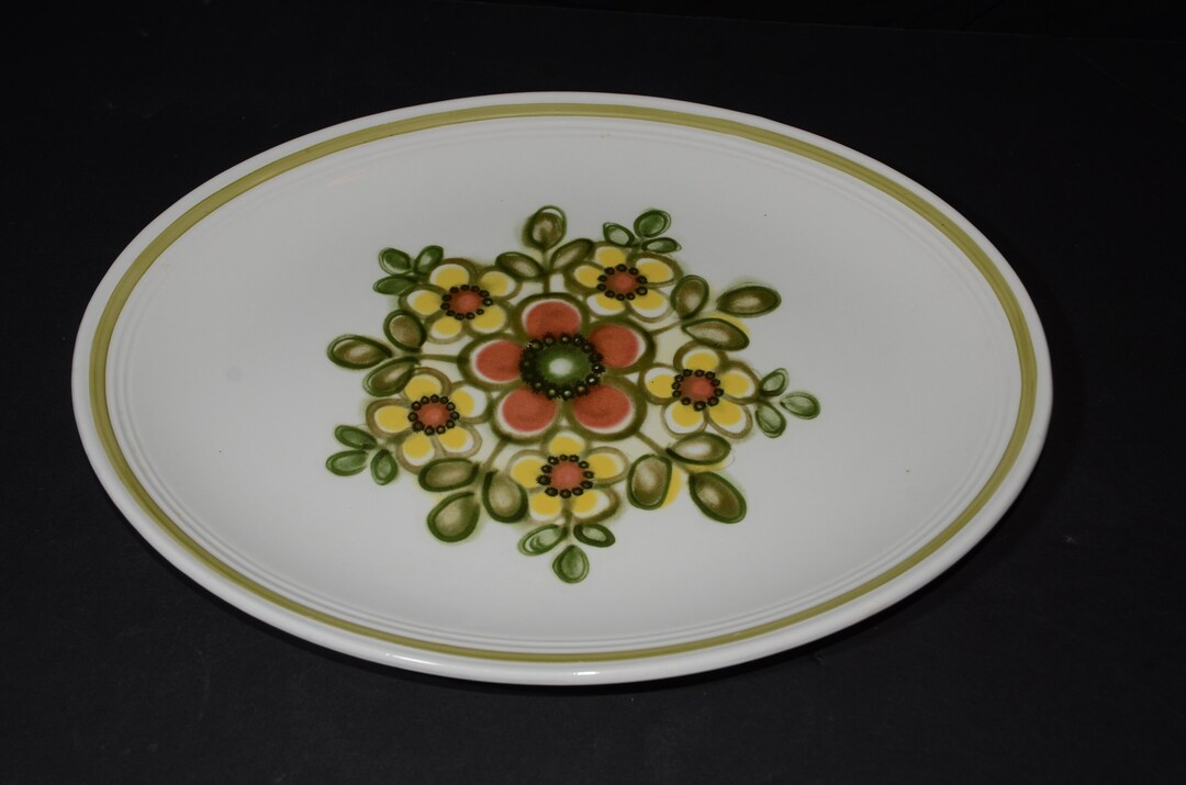 MYOTT Mirage Platter Ironstone Serving Dish Collectible Kitchen Made in ...