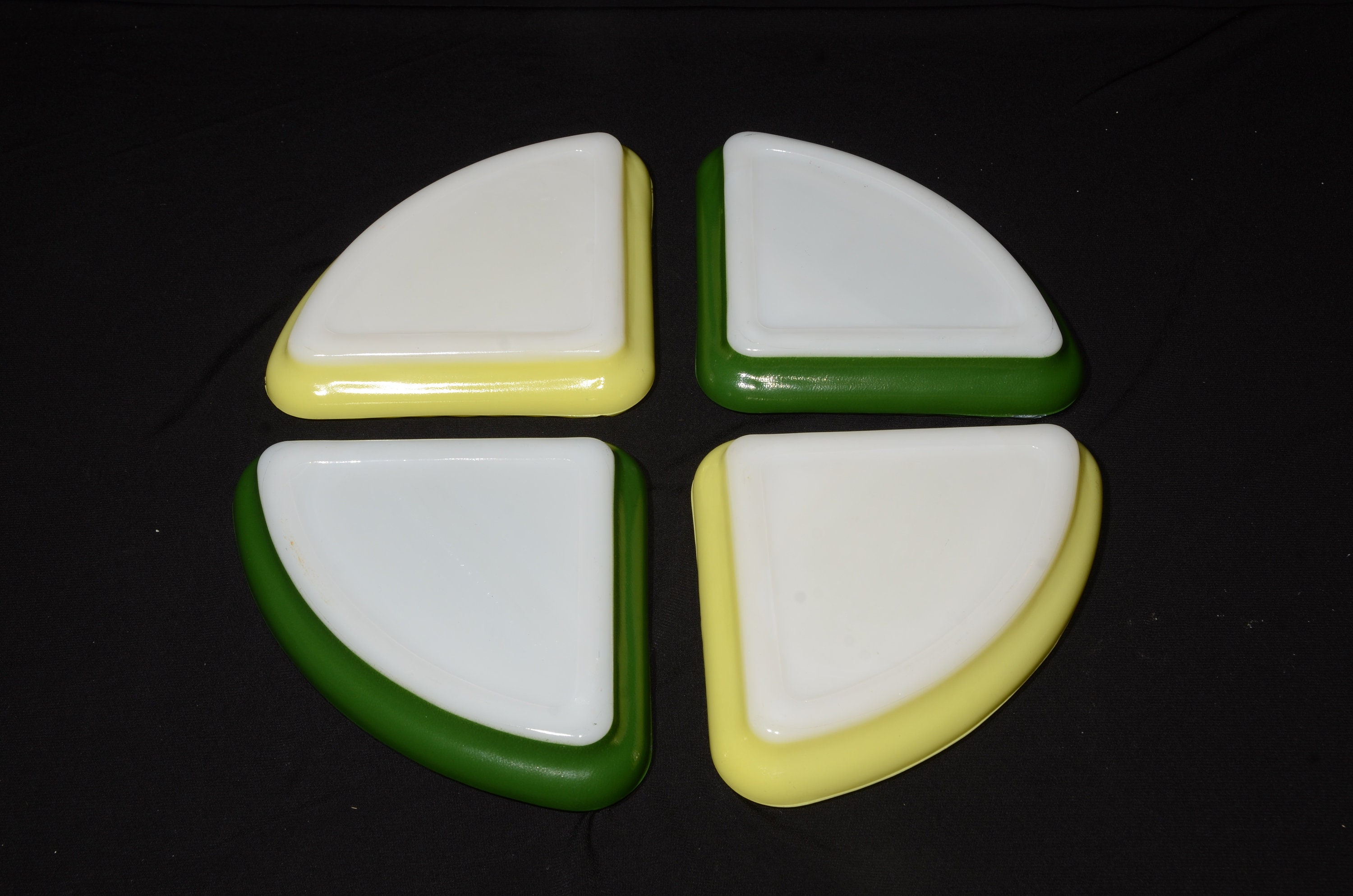 Hazel Atlas Lazy Susan Serving Plate Vintage Relish Tray - Etsy