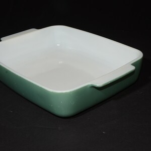 PYREX Dark Green HEINZ Casserole Dish 1953 Promotional Promo Piece Made ...