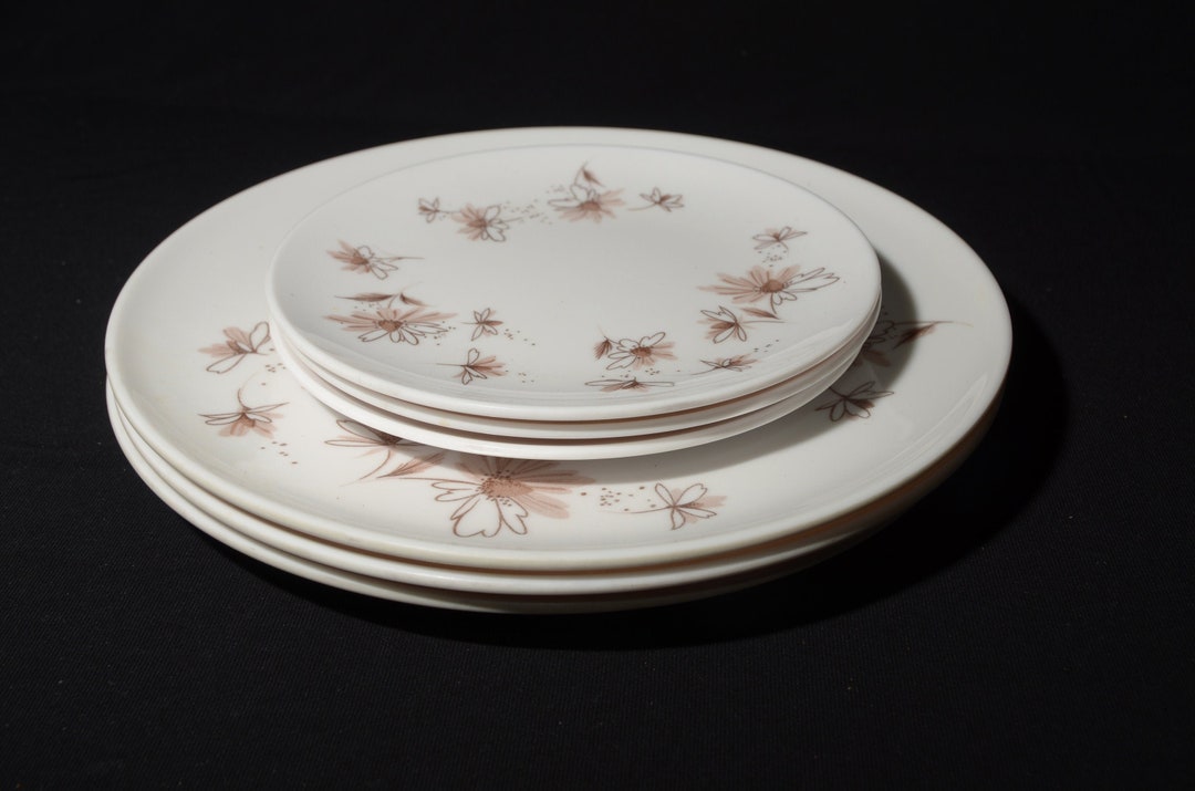 Vintage Genuine MELMAC Dorchester Set of 6 Plates Lunch Plate Dinner ...