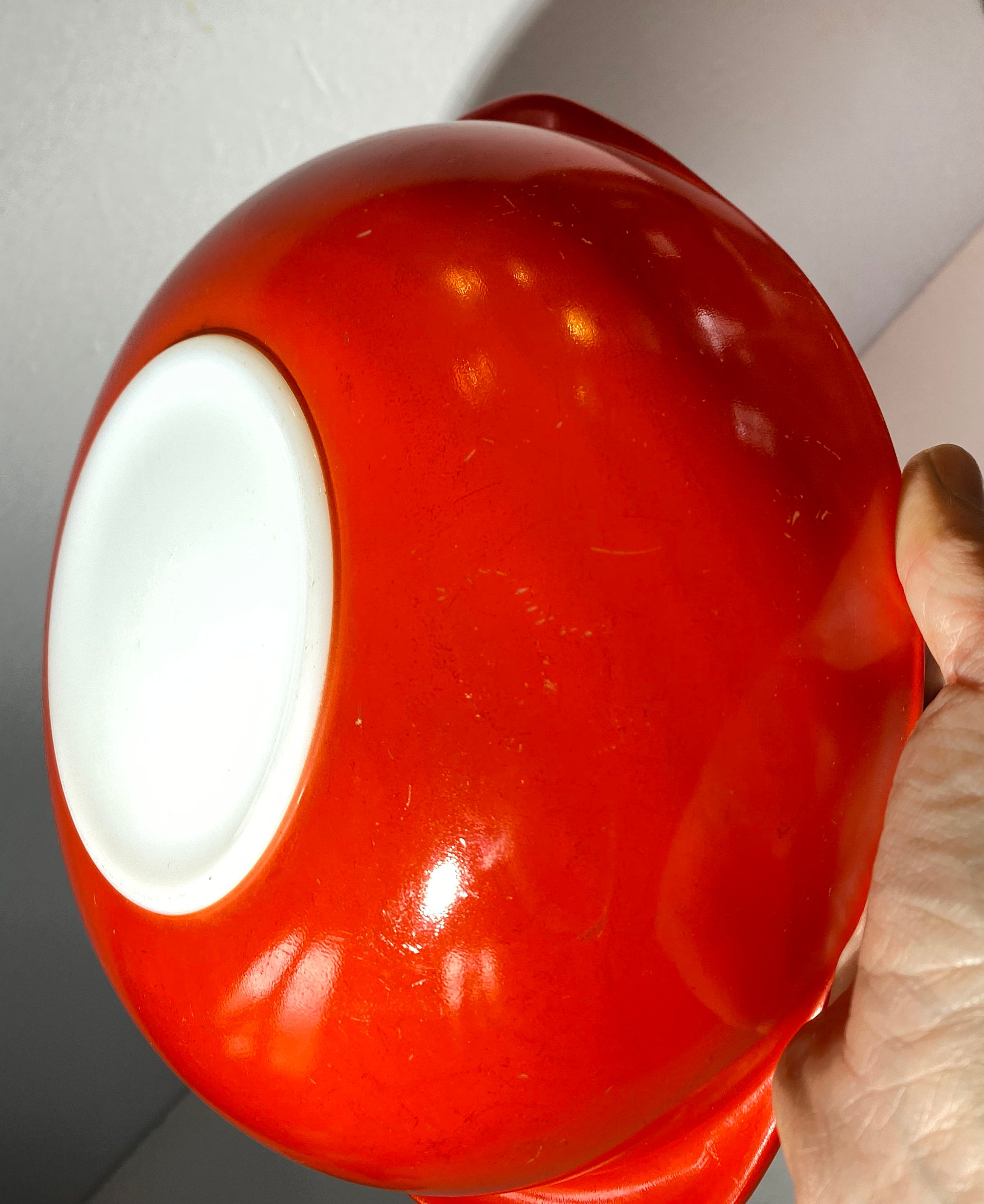 PYREX Red Round Casserole Vintage Pyrex Cocotte Made in USA - Etsy