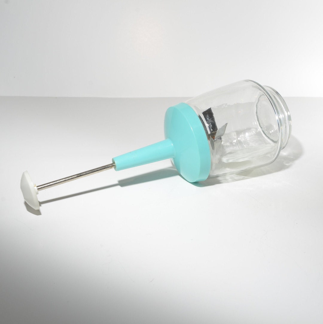 Retro Federal Housewares Turquoise Food Nut Chopper Mid-century Glass ...