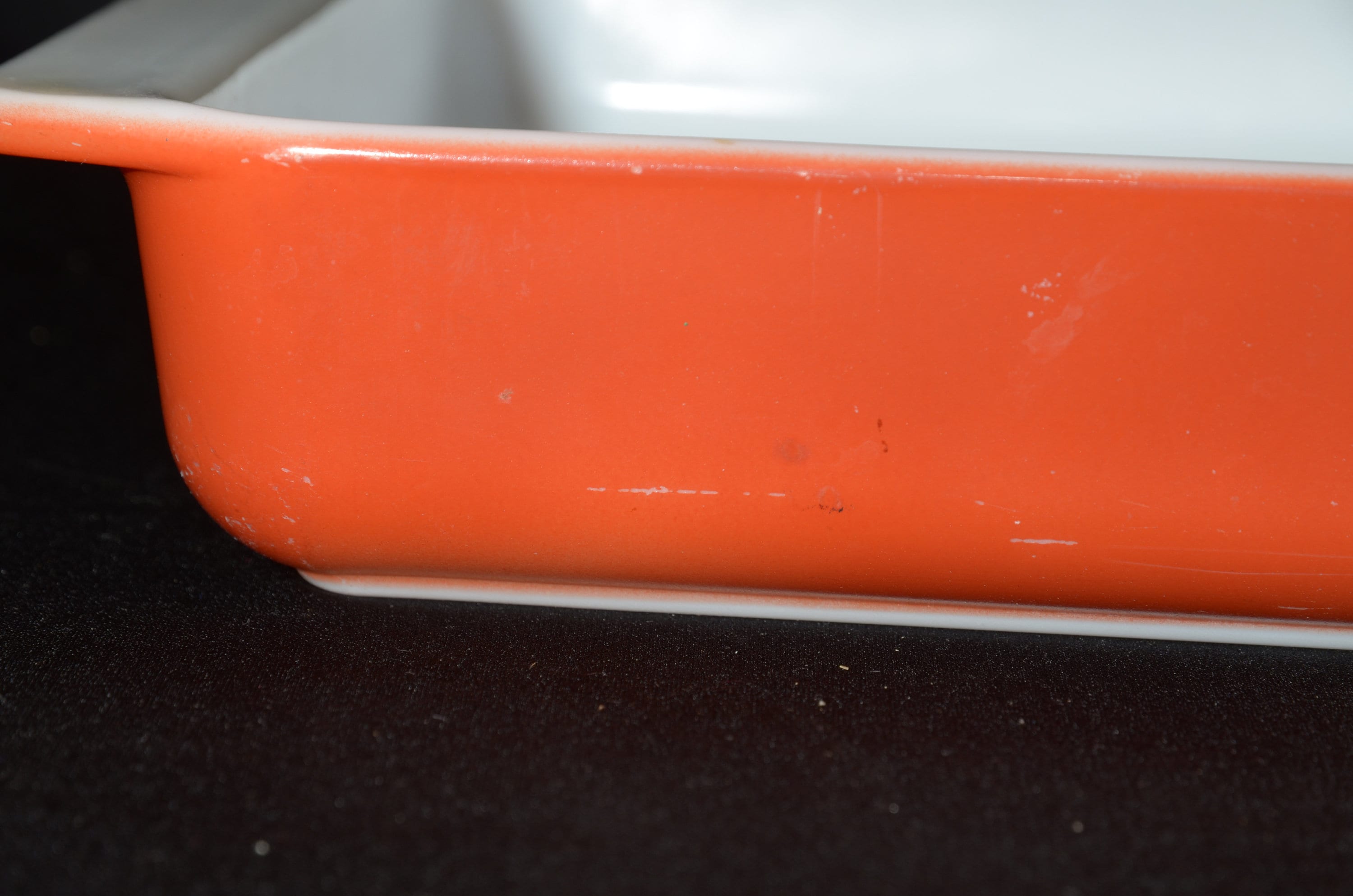 PYREX burnt orange Lasagna Pan 933 Baking Dish Mid | Etsy