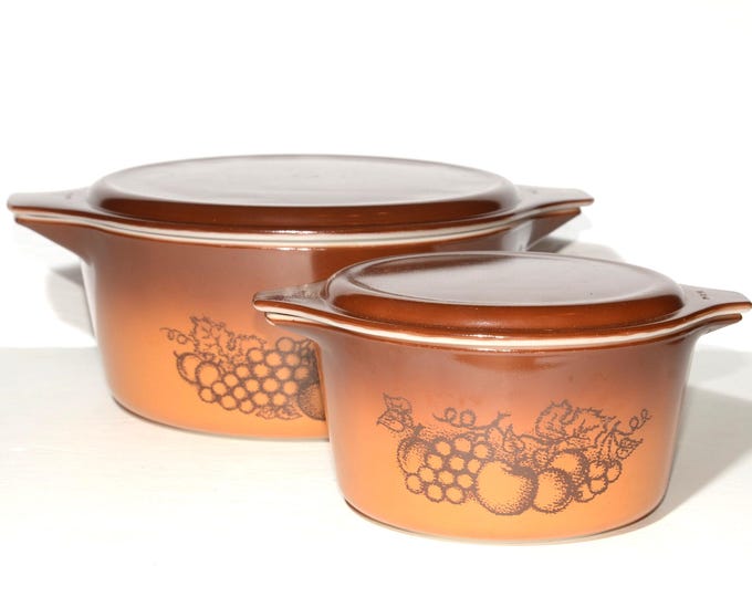 Pyrex Moon Deco Casserole Dish W Lid - Etsy