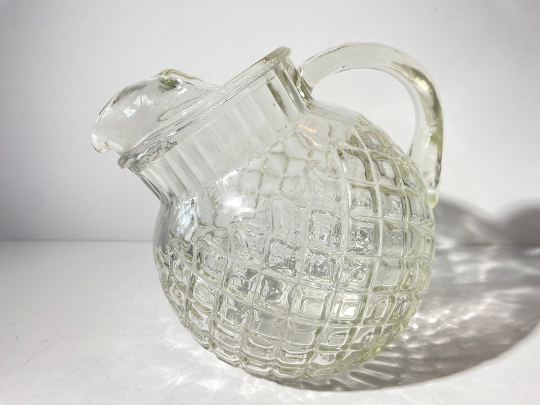 Tilt Glass Ball Small Pitcher Ball Jug Angled Pitcher Tilt Ball Style ...