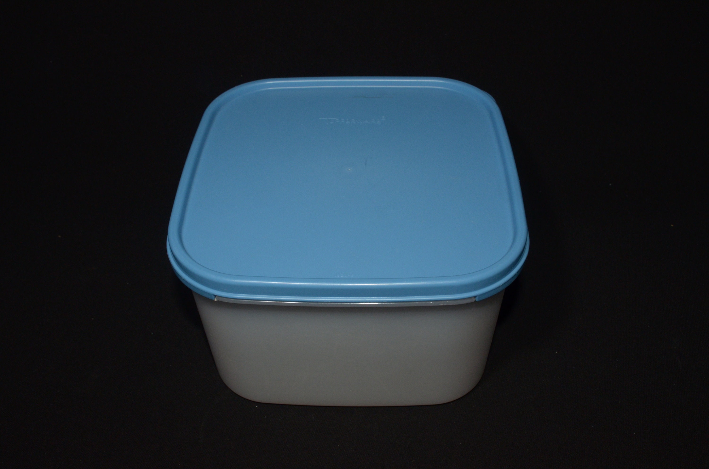 Vintage TUPPERWARE Modular Mates 2 Square 1623 Blue Lid 11 - Etsy