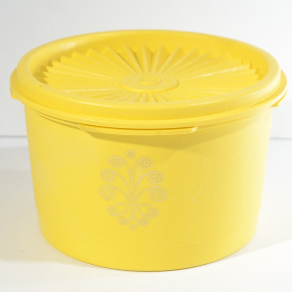 Yellow Tupperware - Etsy