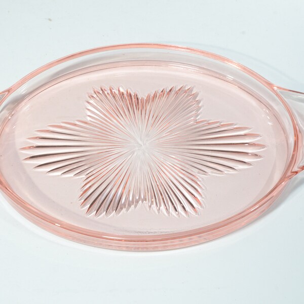 Pink Glass Tray - Etsy