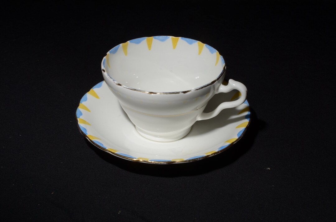 Wellington Wellington China LONGTON Bone China Teacup and Saucer Set ...