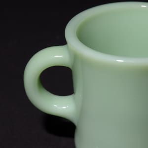 Fire King Jadeite C Handle Heavy Duty G212 Restaurant Mug Coffee Mug ...