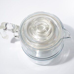 PYREX Flameware 6 Cup Glass Coffee Pot Coffee Percolator All Parts ...