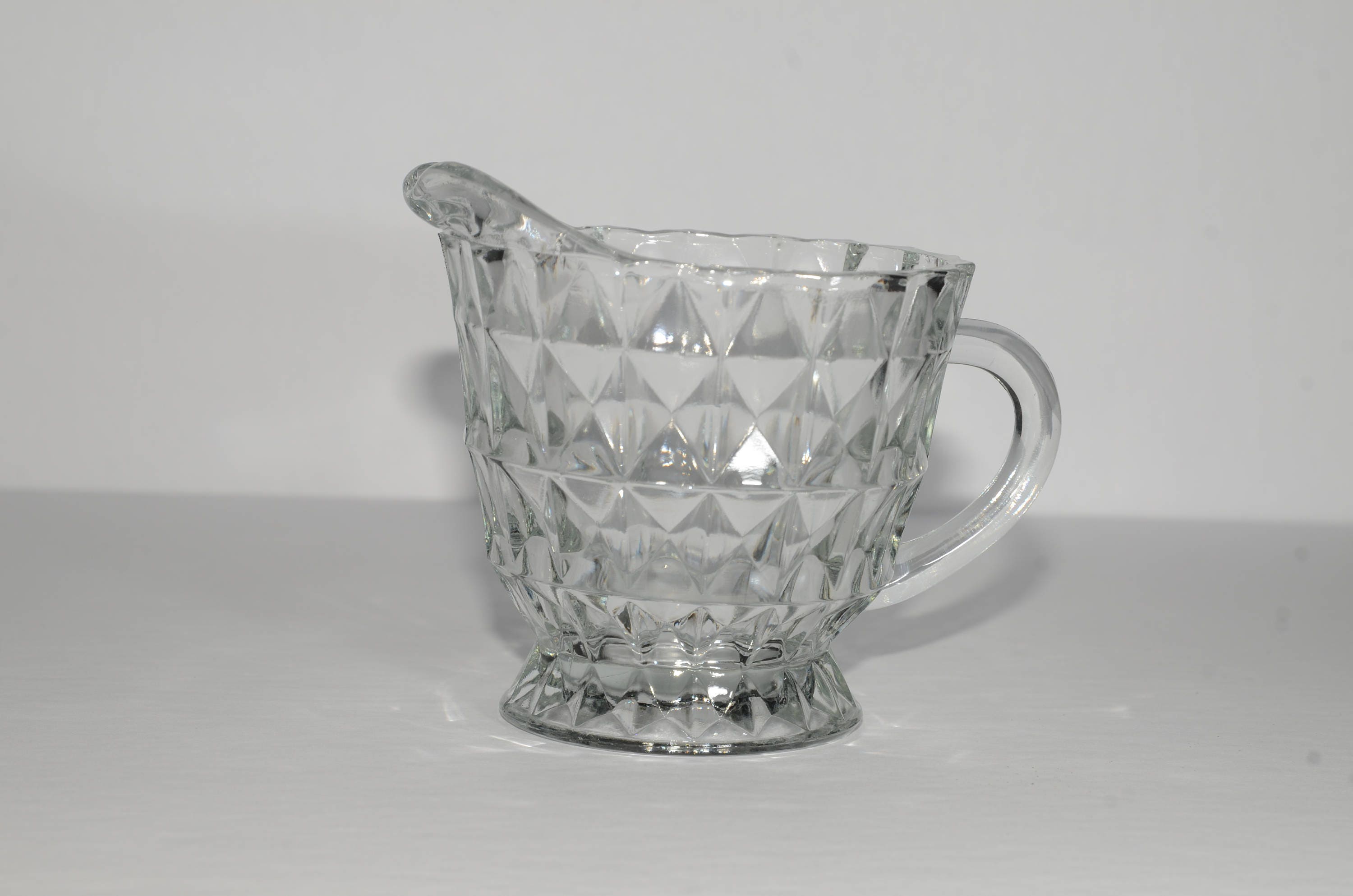 Vintage Depression Glass Jeannette Glass Cubic Pattern | Etsy