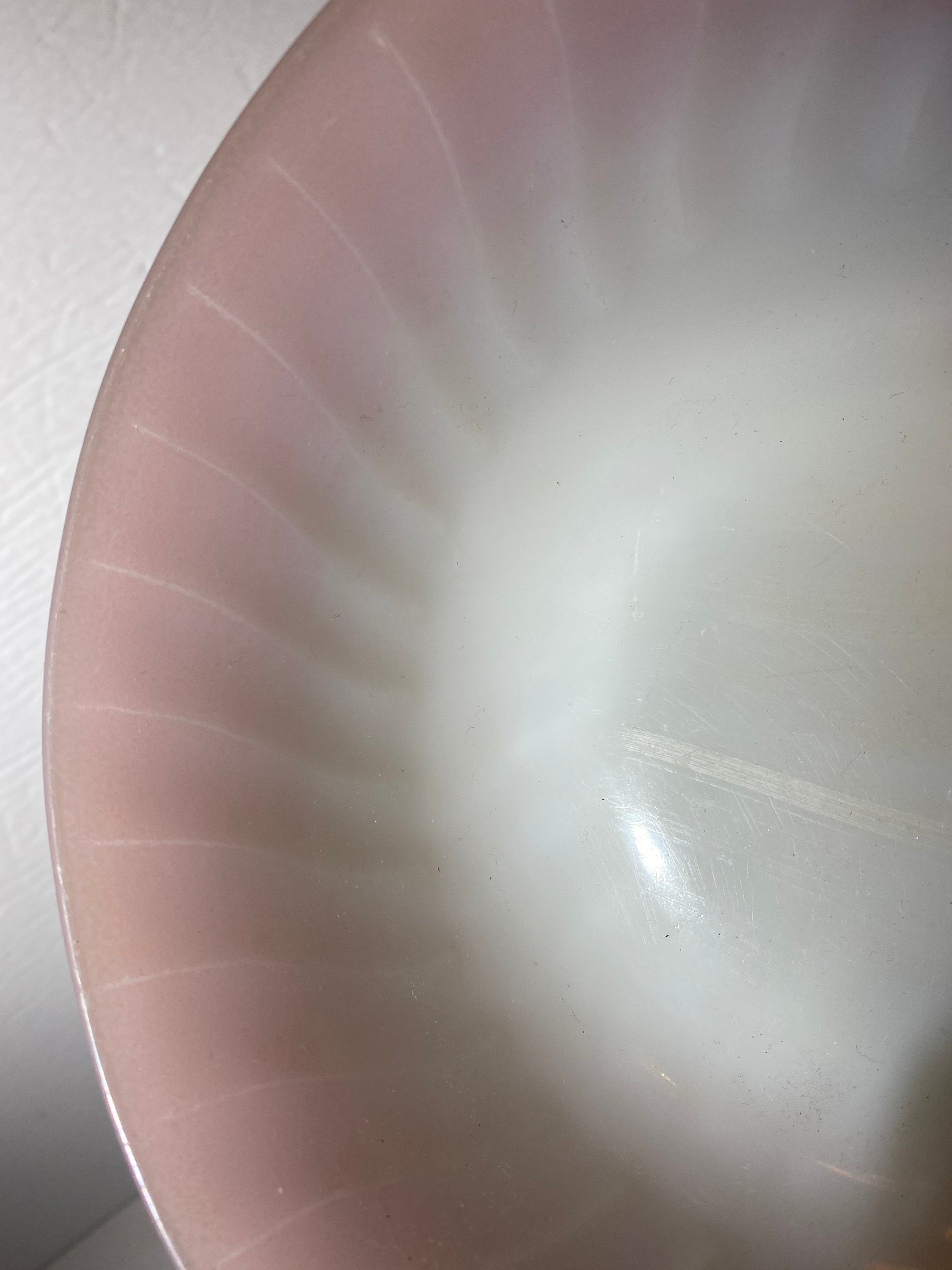 Vintage Pink FIRE KING Swirl Vegetable Bowl 8 Inches | Etsy