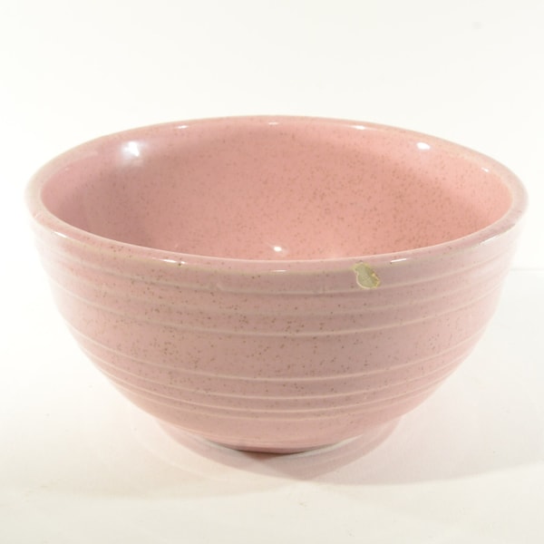 Vintage Pink Bowl - Etsy