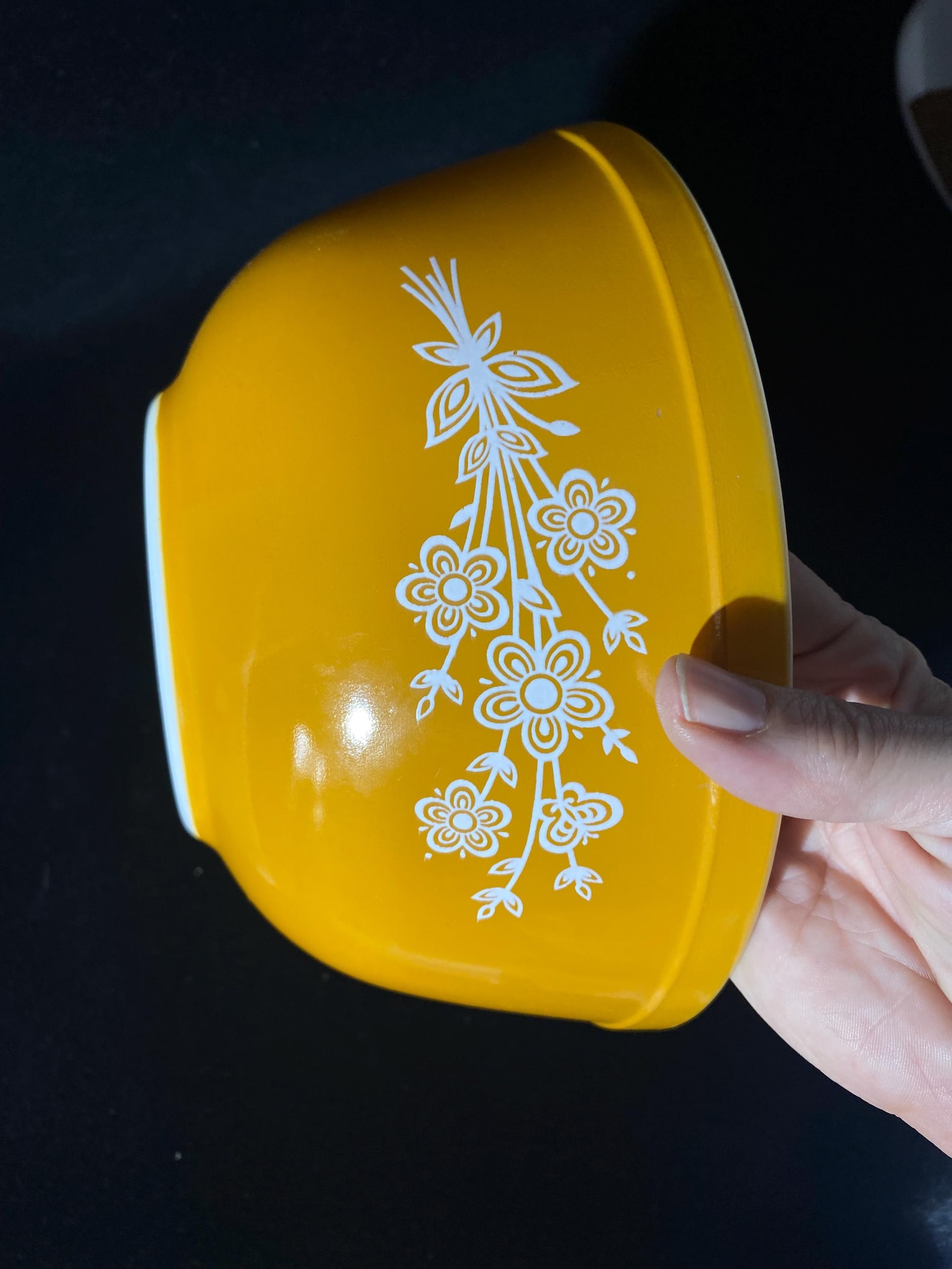 PYREX Butterfly Gold Redesign Set of 3 Bowl 401 402 and 403 Vintage ...