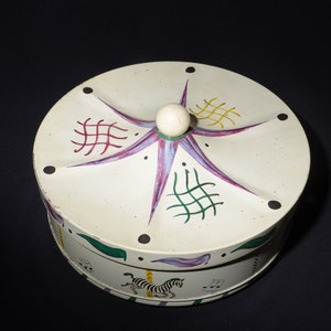 Vintage Circus Tent Tin Guildcraft Metal Collectible Retro Decor ...