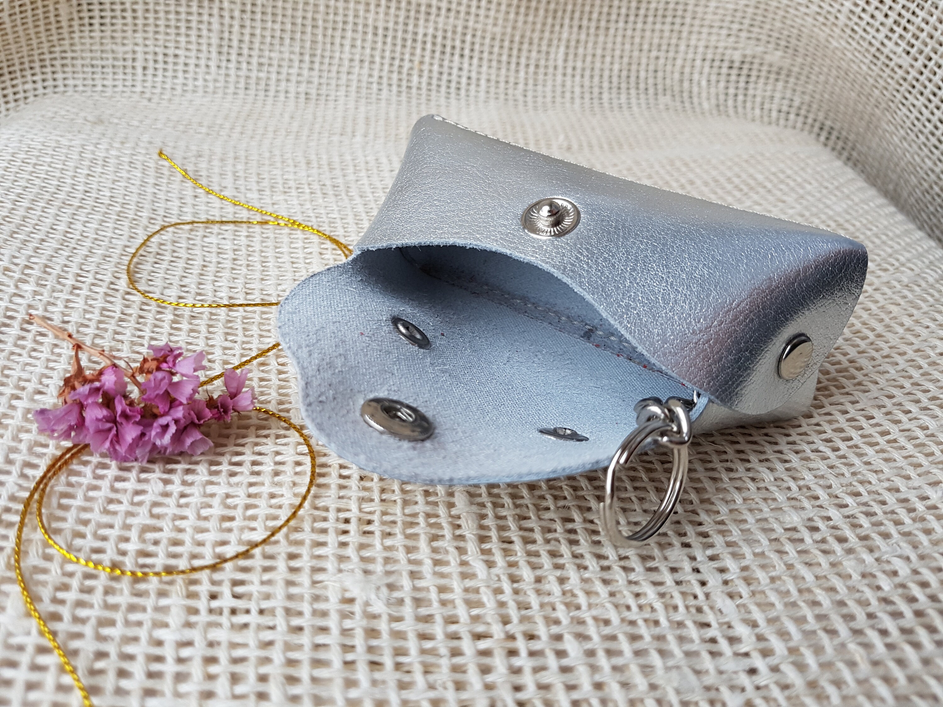 Leather Key Holder Leather Key Organiser Pouch Keys Leather Key Case ...