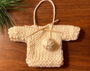 Mini Sweater Whimsical Christmas Ornament - Etsy