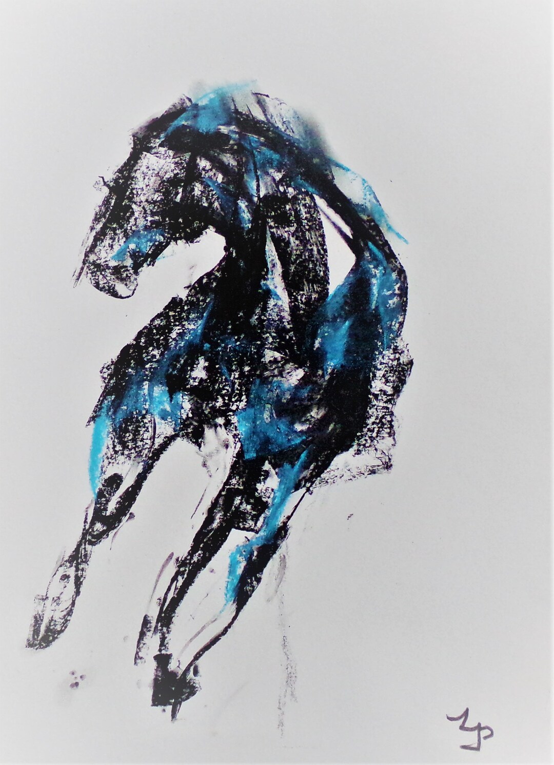 Horse Calligraphy 4 - Etsy