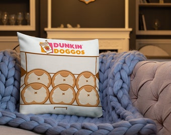 Dunkin Donut Pillow - Etsy