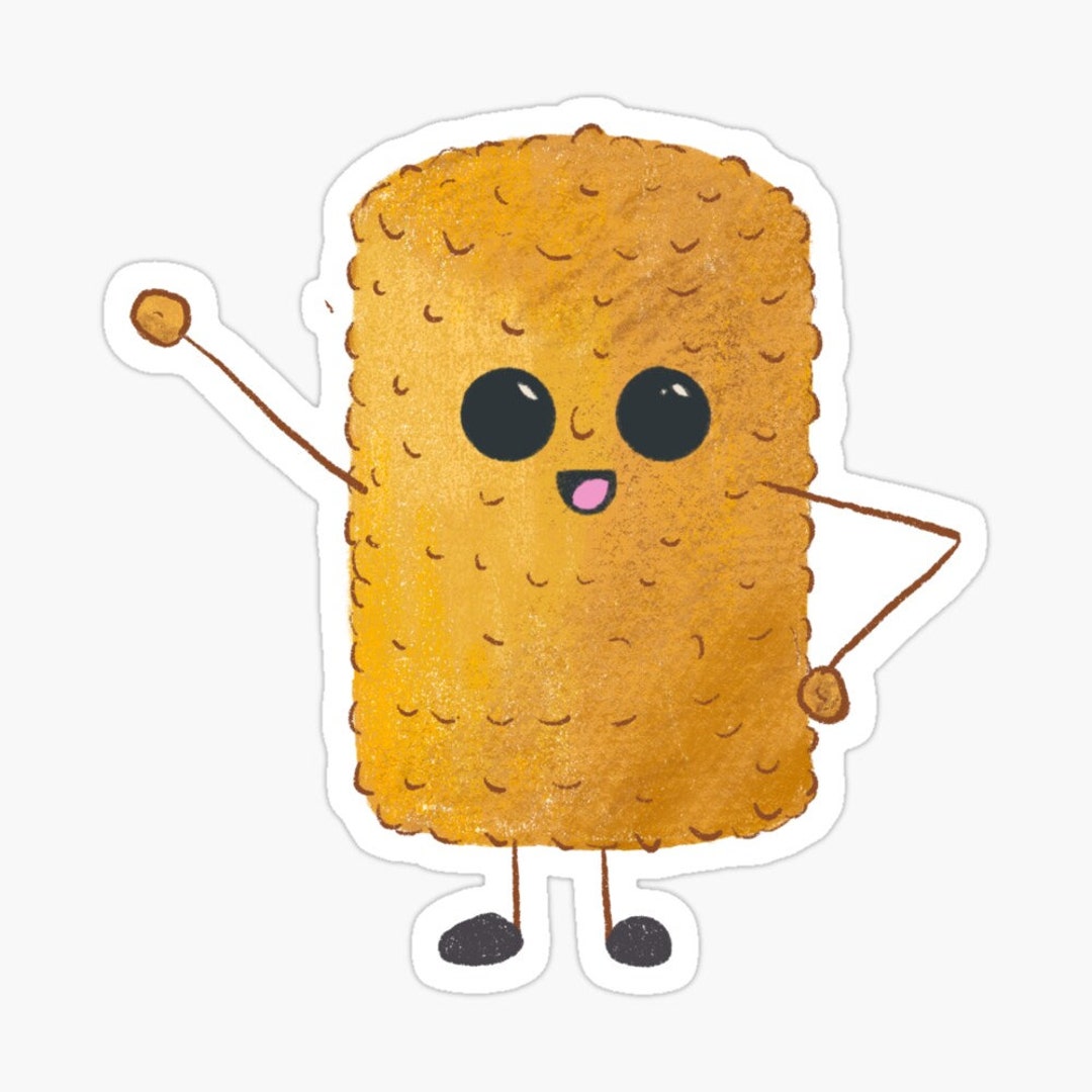 Super Potato Gem, Tater Tot Sticker, Vinyl Waterproof, Water Bottle ...