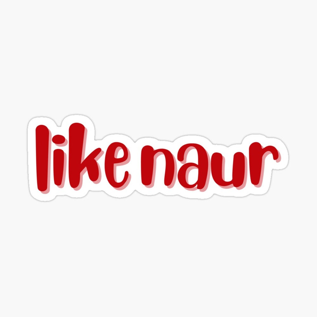 Like Naur Eras Tour Sticker, Vinyl Waterproof, Swiftie, Gift for ...