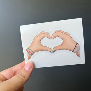 Fearless Heart Sticker, Vinyl Waterproof, Swift, Gift for Swifties ...