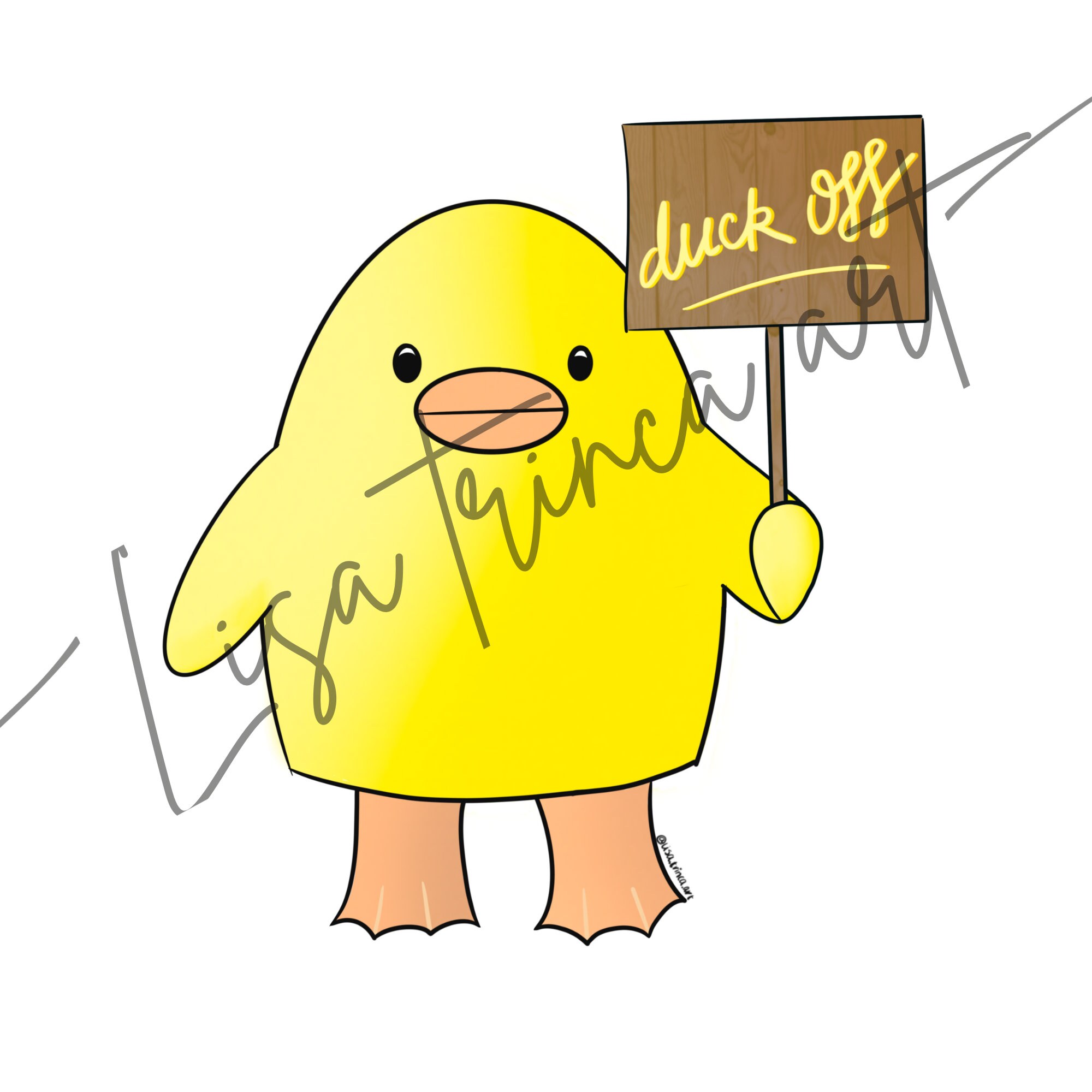 PRINTABLE Duck off Farewell Card, Birthday Card Gift Card for Her, for ...