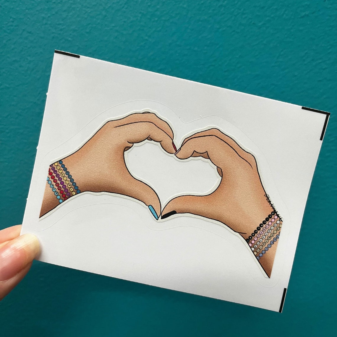 Fearless Heart Sticker, Vinyl Waterproof, Swift, Gift for Swifties ...