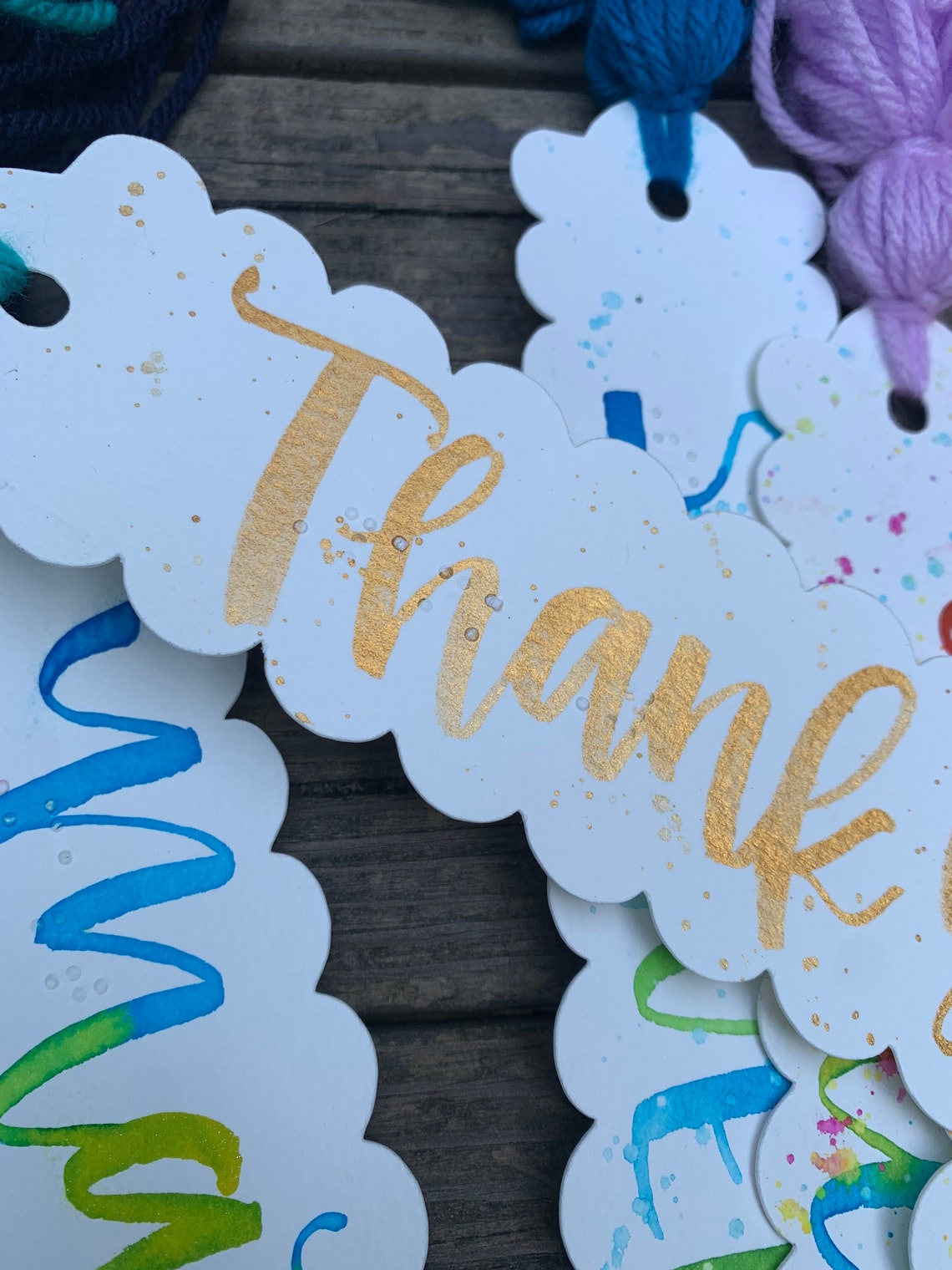 Braille Bookmark Personalized & hand painted | Etsy