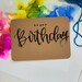 Braille Customized Birthday Card With Handlettered Embossing - Etsy