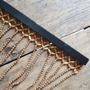 Vintage Beaded Door Hanging or Curtain 70's Bohemian Boheme Boho Wall ...