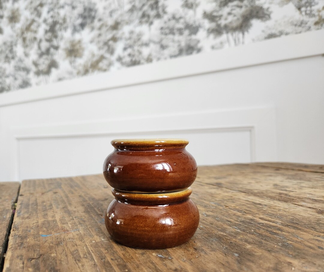 Vintage PEARSONS OF CHESTERFIELD Pottery 1810 Made in England Butter ...