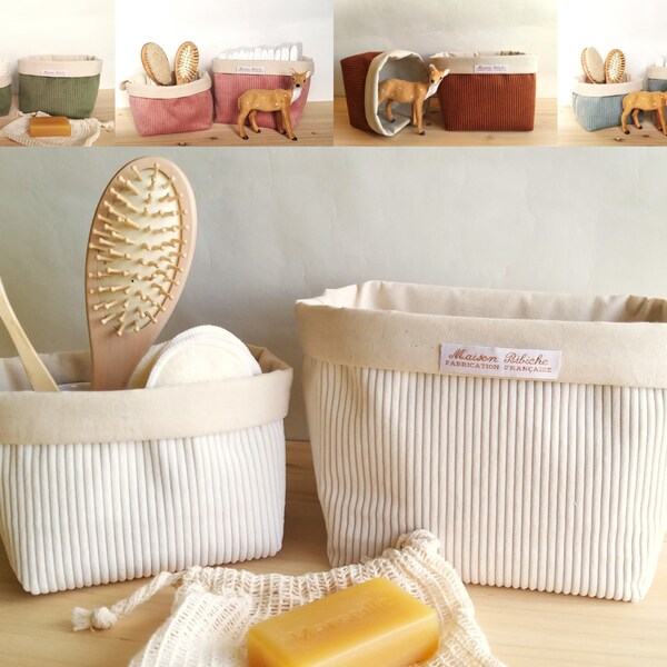 Velvet Storage Baskets - Etsy