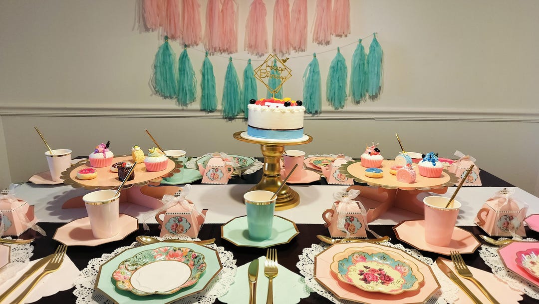Your Complete Tea Party Kit for 8 Guests | All-in-one Tea Party Set ...