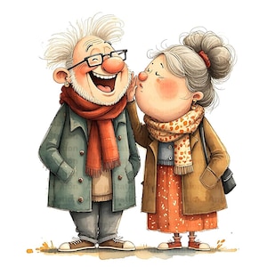 12 Funny Elderly Couple People Love Forever Happy Old Age Images Idea ...