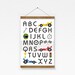 Racing Cars Alphabet Print Race Track ABC Car Poster Cute Colourful ...