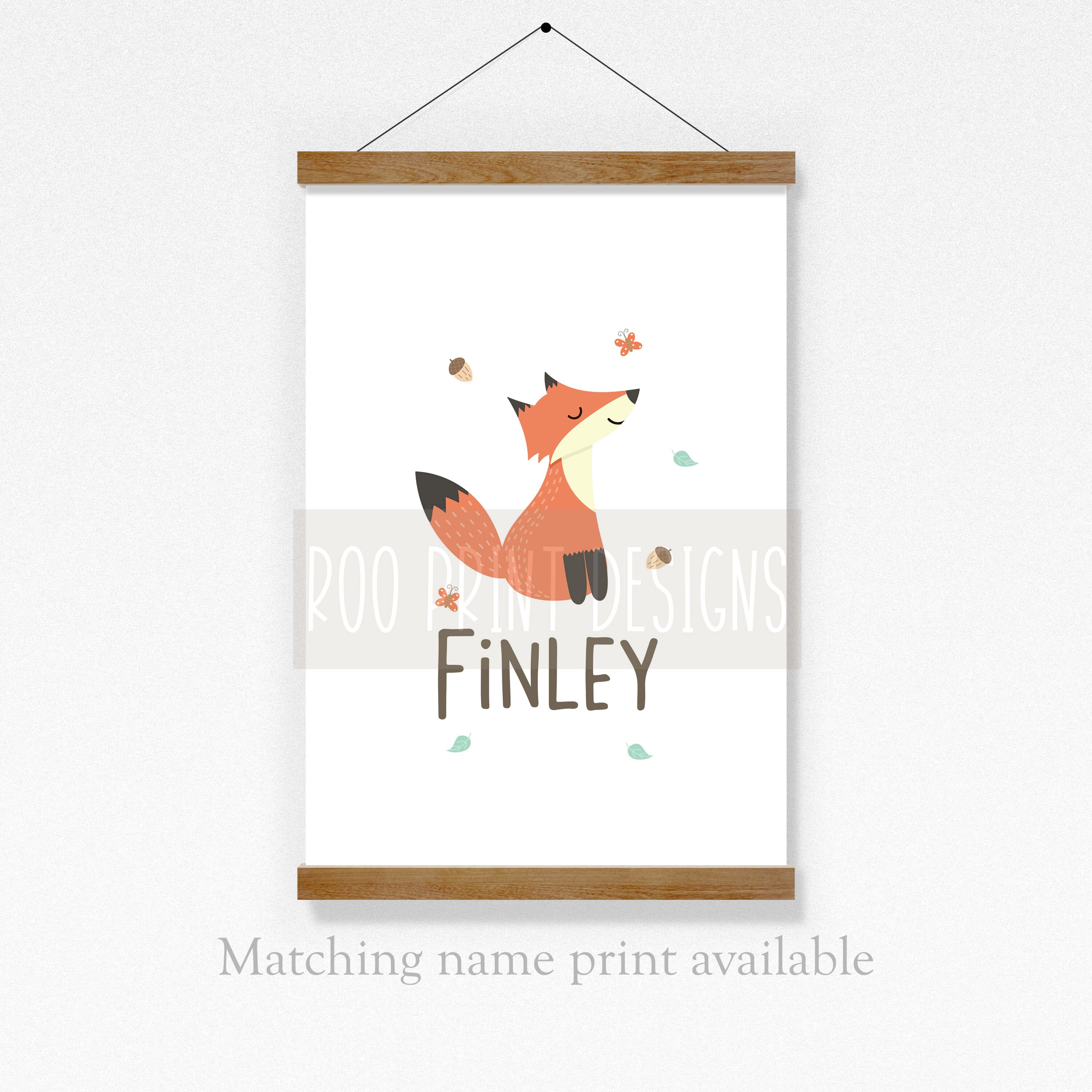 Woodland Numbers Print Forest Animal Number Wall Art Boy Girl - Etsy UK