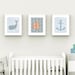 Nautical Print Set Cute Sea Beach Ocean Themed Neutral Nursery Wall Art ...