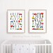 Transport Numbers Print Counting Transportation Nursery Wall Art Decor ...