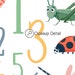 Cute Bug Insect Numbers Print Toddler Counting Wall Art Nursery Poster ...