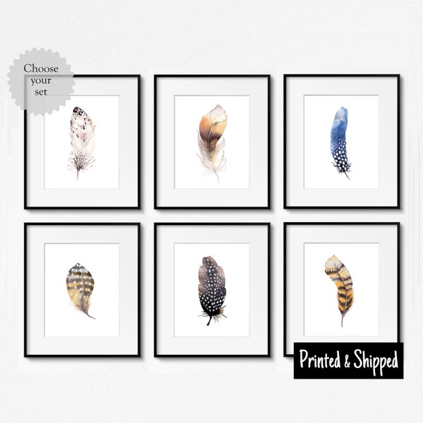 Feather Print - Etsy