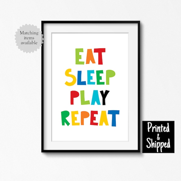 Eat Sleep Repeat - Etsy UK