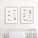 Cute Bug Print Set Sweet Kids Insect Prints Toddler Wall Art Nursery ...