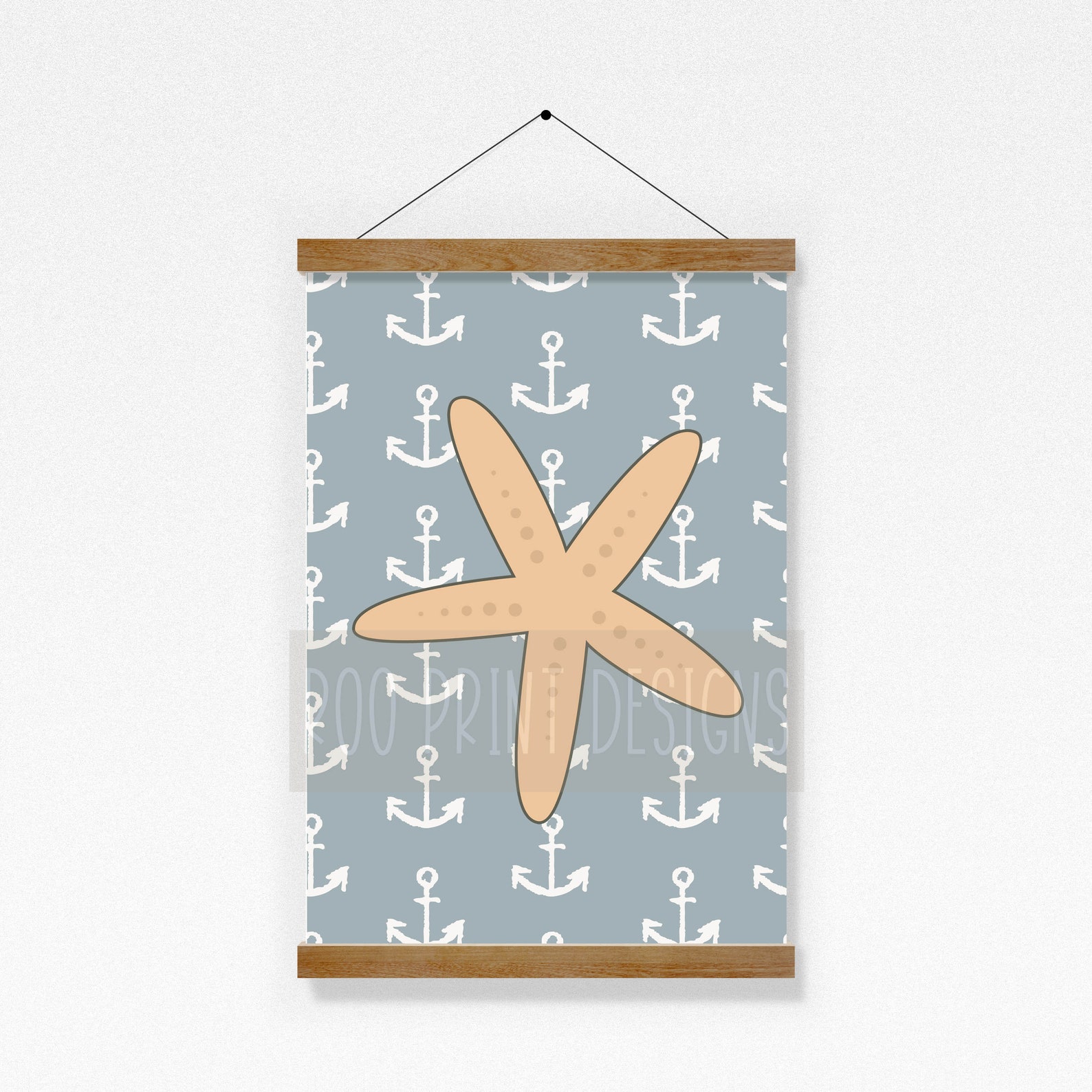 Nautical Print Set Cute Sea Beach Ocean Themed Neutral Nursery Wall Art ...