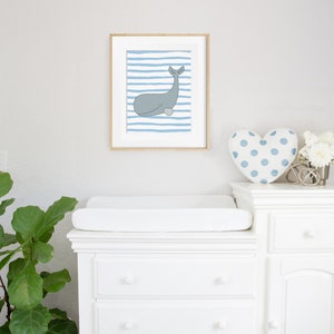Nautical Print Set Cute Sea Beach Ocean Themed Neutral Nursery Wall Art ...
