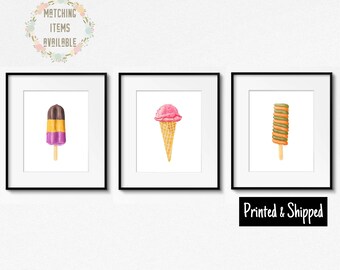 Popsicle print | Etsy