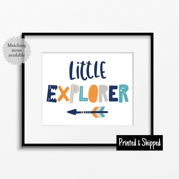 Little Explorer Poster - Etsy