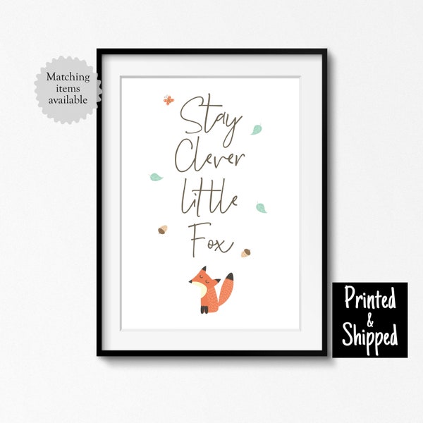 Clever Little Fox - Etsy