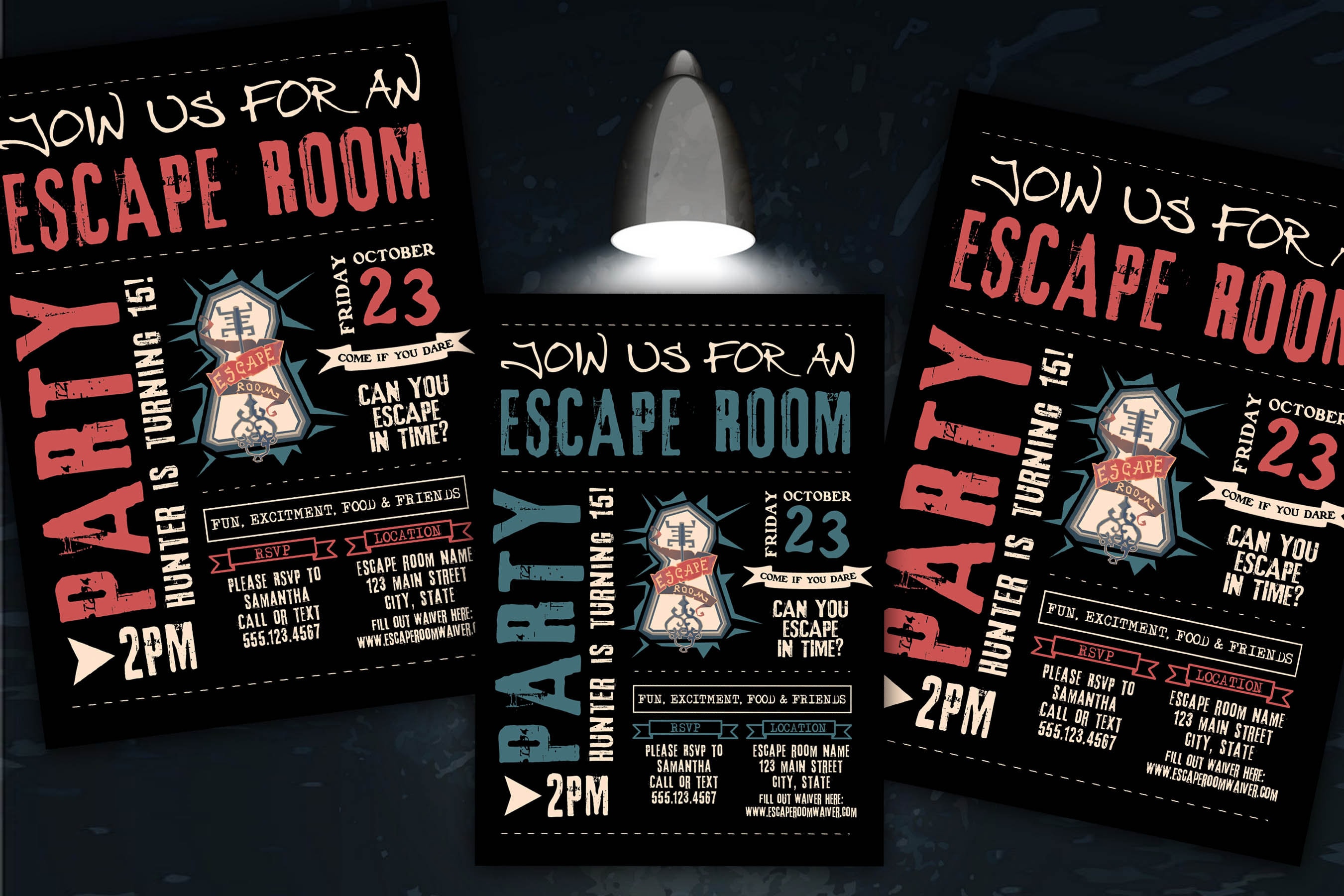 Escape Room Birthday Invitation, Escape Room, Puzzle Room Birthday ...